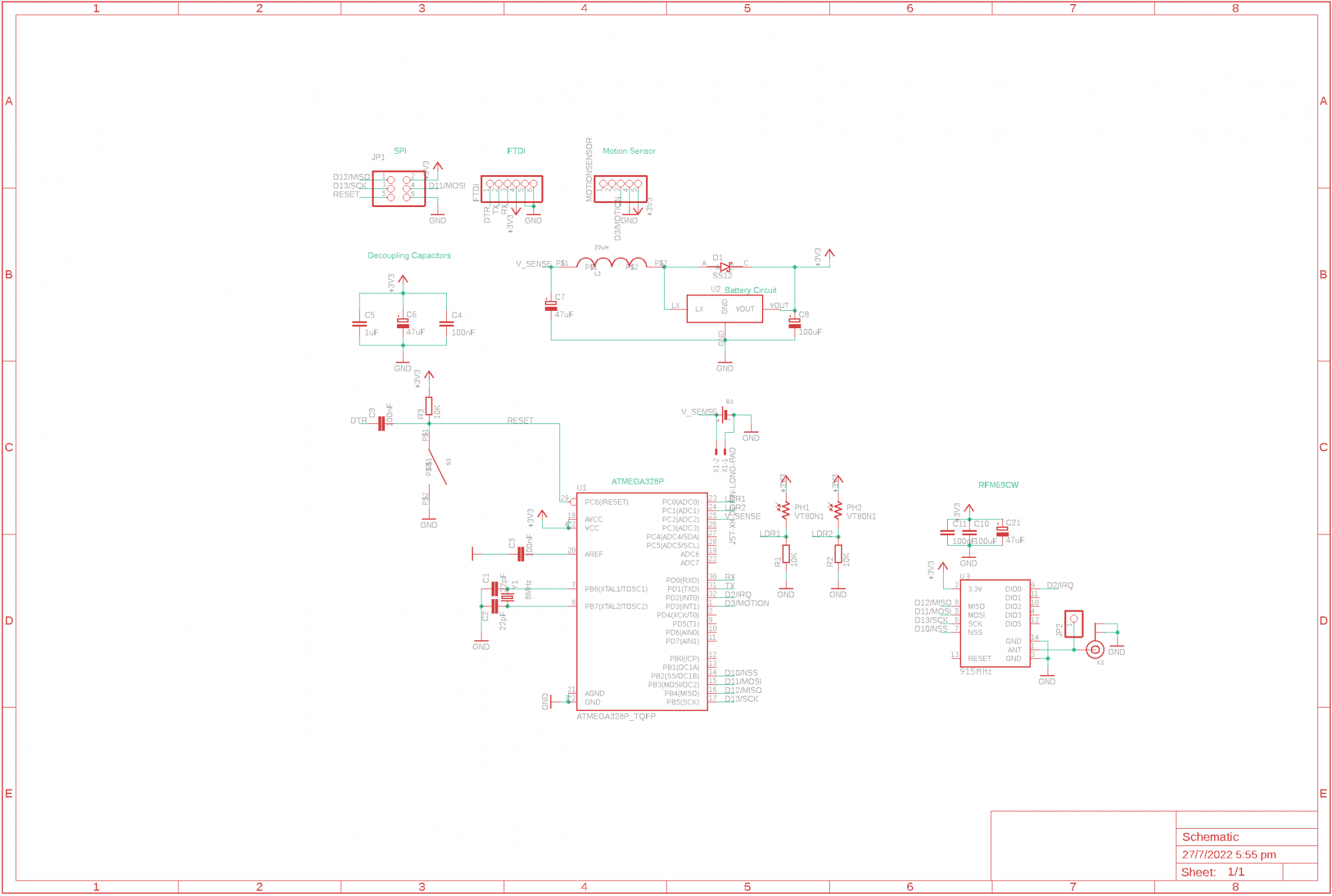 Motion Sensors – UrbanMakerKraft